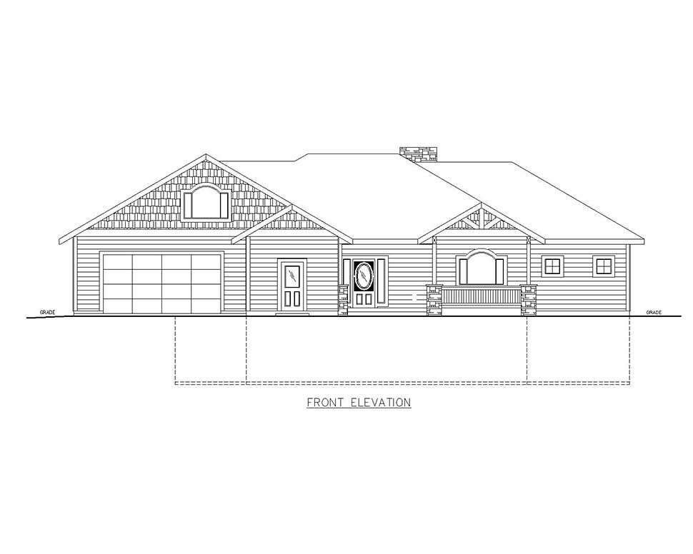 House Plan 85115 - Craftsman Style with 3628 Sq Ft, 5 Bed, 3 Bath ...