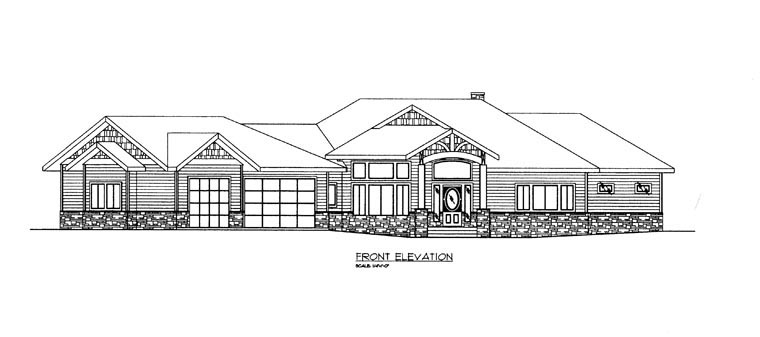 House Plan 85303 - with 5172 Sq Ft, 4 Bed, 5 Bath
