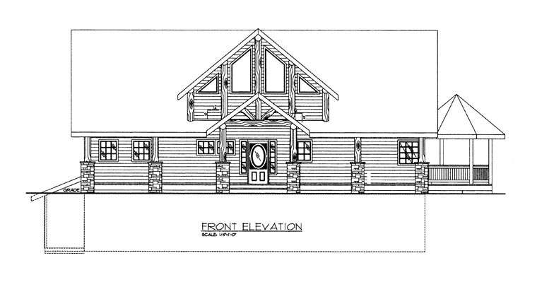 House Plan 85362 - with 5178 Sq Ft, 4 Bed, 3 Bath, 1 Half Bath ...