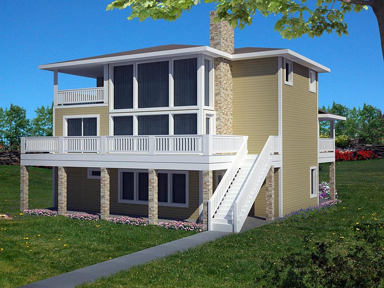 House Plan 85829 - with 3296 Sq Ft, 4 Bed, 3 Bath | COOLhouseplans.com