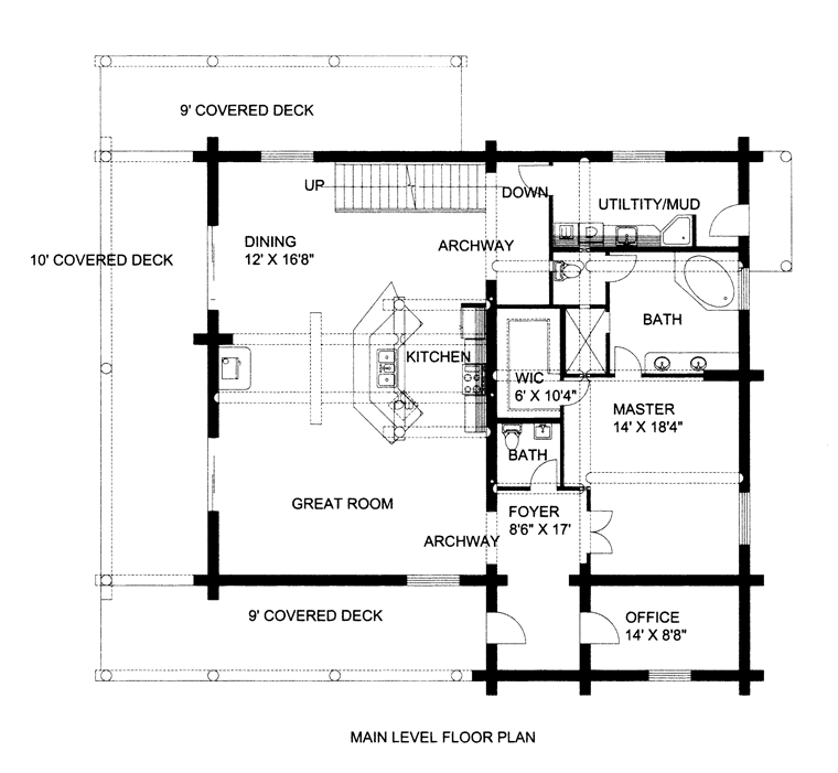 Log Home Plans - Floor Plans and Designs for Log Houses