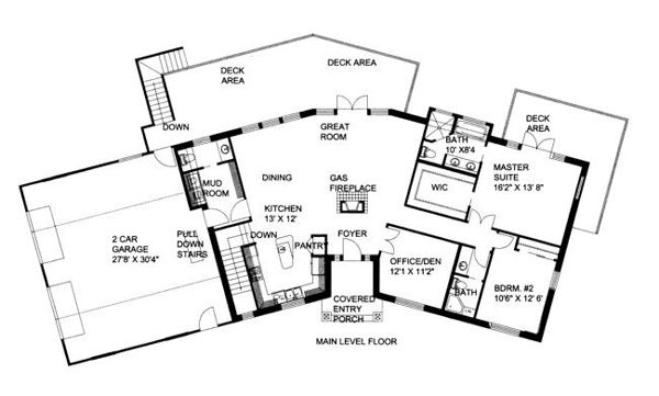 House Plan 86704 - Traditional Style with 3690 Sq Ft, 4 Bed, 4 Ba ...