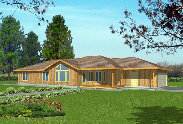 House Plan 86791 - Traditional Style with 1562 Sq Ft, 2 Bed, 2 Ba ...