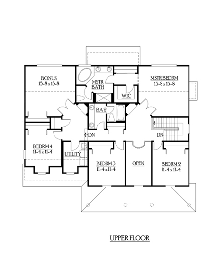 House Plan 87458 - Traditional Style with 2980 Sq Ft | COOLhouseplans.com