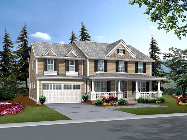 House Plan 87652 - Country Style with 3445 Sq Ft, 4 Bed, 2 Bath ...