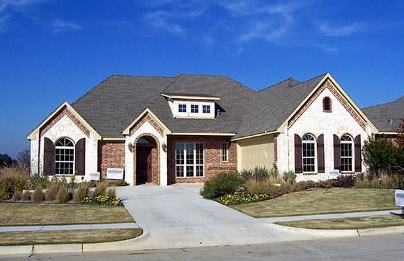 House Plan 87968 - European Style with 2770 Sq Ft, 3 Bed, 3 Bath
