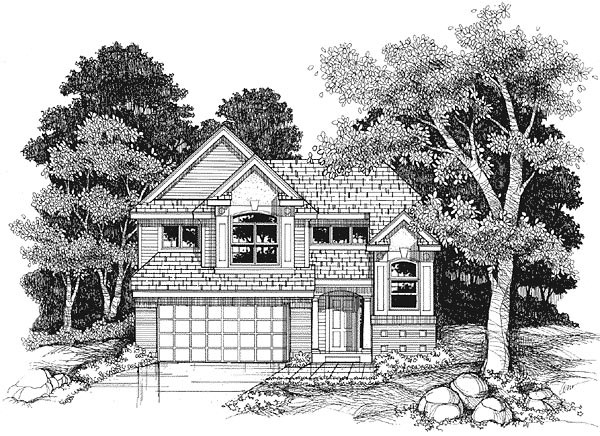 House Plan 88213 - Traditional Style with 1719 Sq Ft, 3 Bed, 2 Ba ...