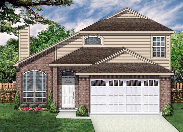 House Plan 88667 - Traditional Style with 1865 Sq Ft, 3 Bed, 2 Ba ...