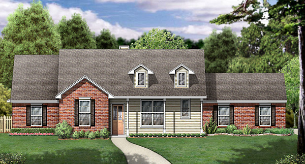 House Plan 89998 - Country Style with 1901 Sq Ft, 3 Bed, 2 Bath ...