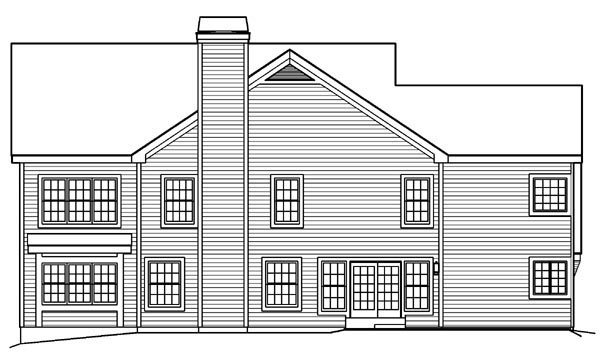 House Plan 90198 - Traditional Style with 4597 Sq Ft, 4 Bed, 4 Ba