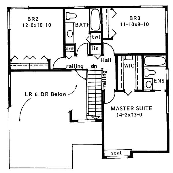 House Plan 90996 - Florida Style with 1947 Sq Ft, 4 Bed, 2 Bath ...