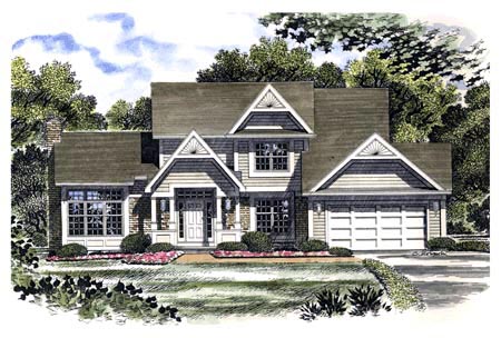 House Plan 94106 - Country Style with 1996 Sq Ft, 4 Bed, 2 Bath ...