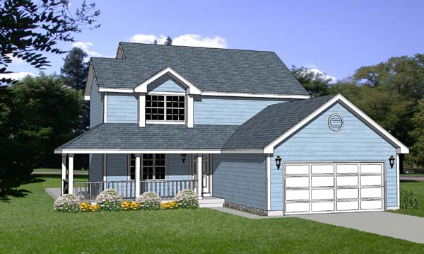 House Plan 94415 - Country Style with 1789 Sq Ft, 3 Bed, 2 Bath ...