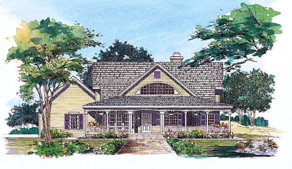House Plan 95248 - Country Style with 2170 Sq Ft, 3 Bed, 2 Bath ...