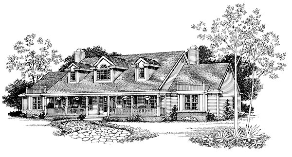 House Plan 95251 - Country Style with 3112 Sq Ft, 3 Bed, 2 Bath ...