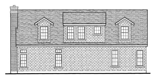 House Plan 95626 - Narrow Lot Style with 1780 Sq Ft, 3 Bed, 2 Bat ...