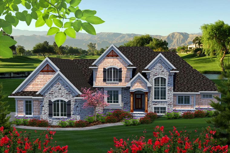 House Plan 96143 - Traditional Style with 3123 Sq Ft, 4 Bed, 2 Ba ...