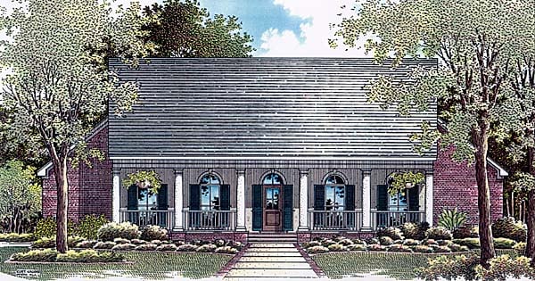 House Plan 96560 - One-Story Style with 1878 Sq Ft, 3 Bed, 2 Bath ...