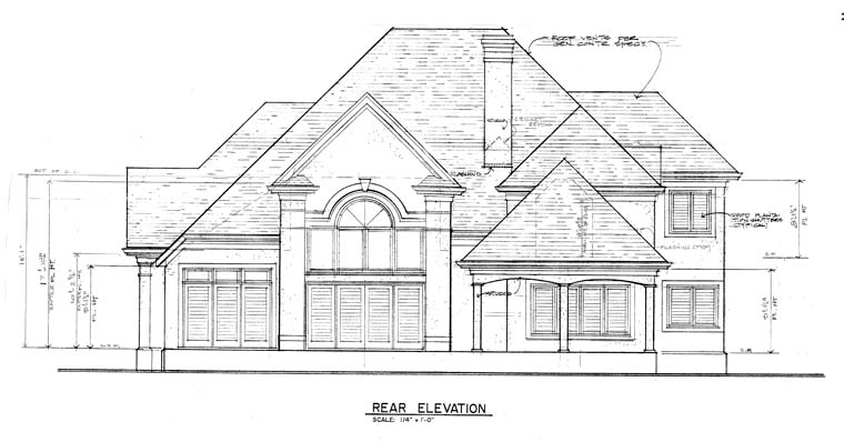 House Plan 97082 - Traditional Style with 2967 Sq Ft, 3 Bed, 2 Ba ...