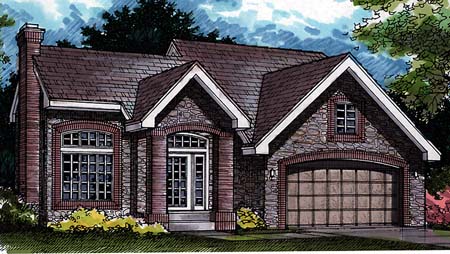 House Plan 98314 - Traditional Style with 1806 Sq Ft, 3 Bed, 2 Ba ...