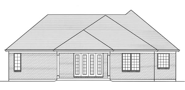 House Plan 98653 - Traditional Style with 2260 Sq Ft, 3 Bed, 2 Ba