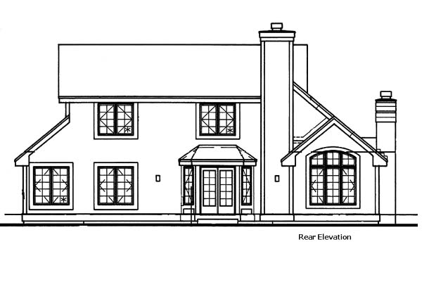 House Plan 99358 - Traditional Style with 2020 Sq Ft, 3 Bed, 2 Ba ...